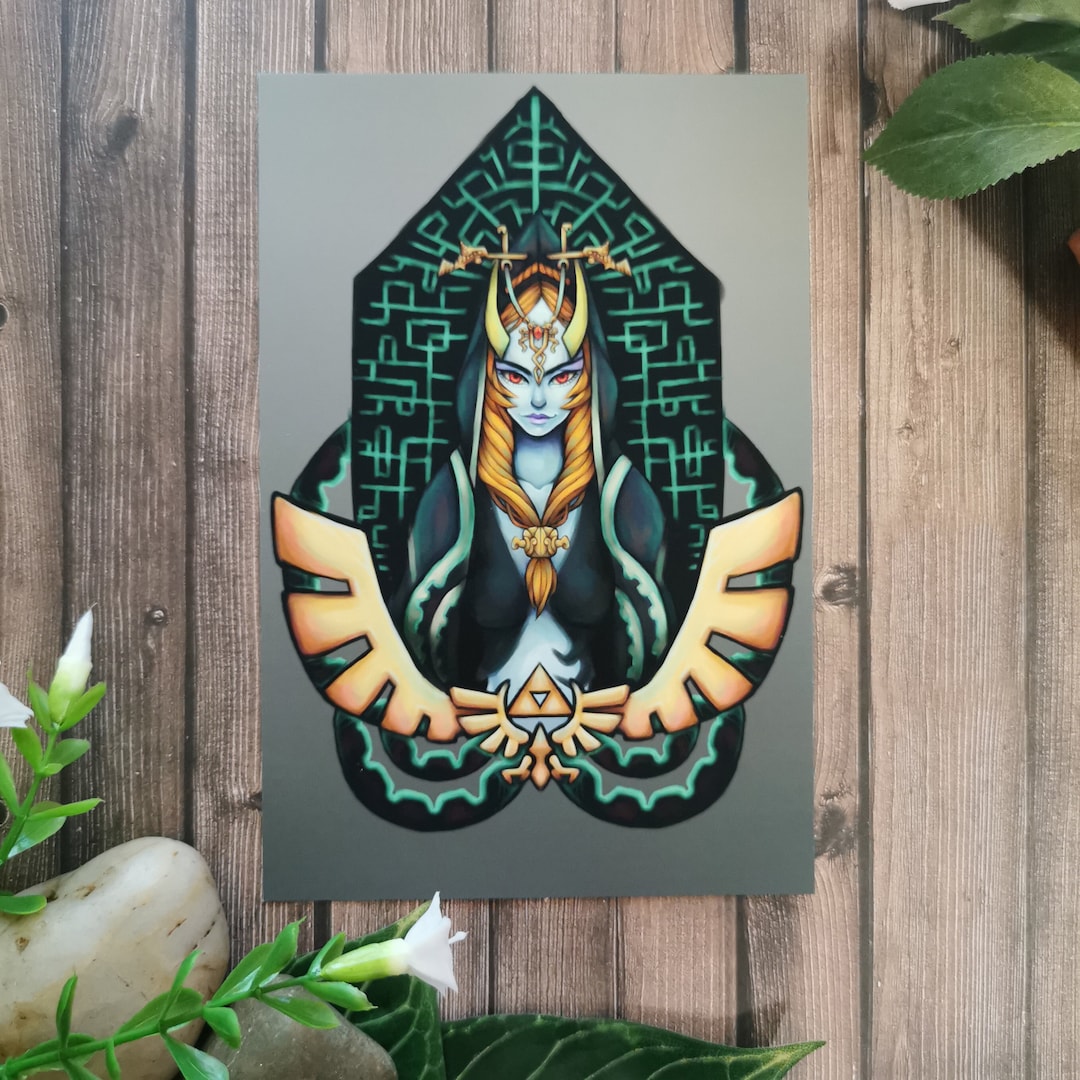 Midna's True Form 8.5x11 & 11x17 Prints - Etsy