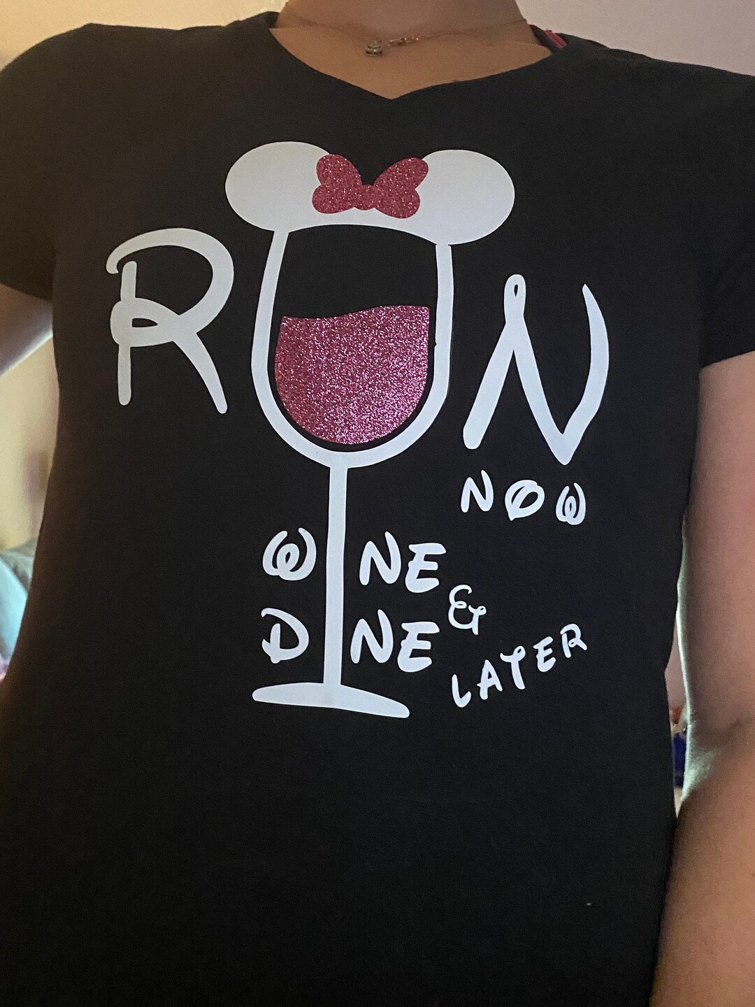 Run Now Wine and Dine Later - Etsy