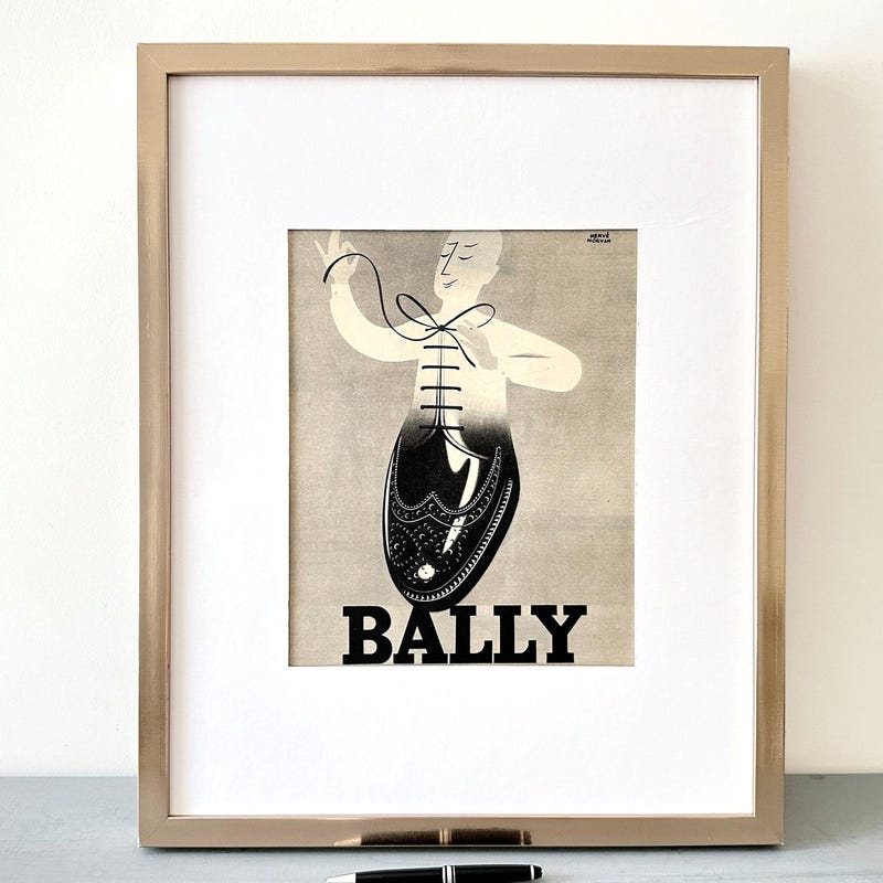 Bally Poster - Etsy
