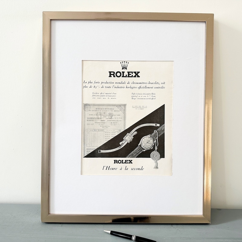 Rolex Wall Art - Etsy