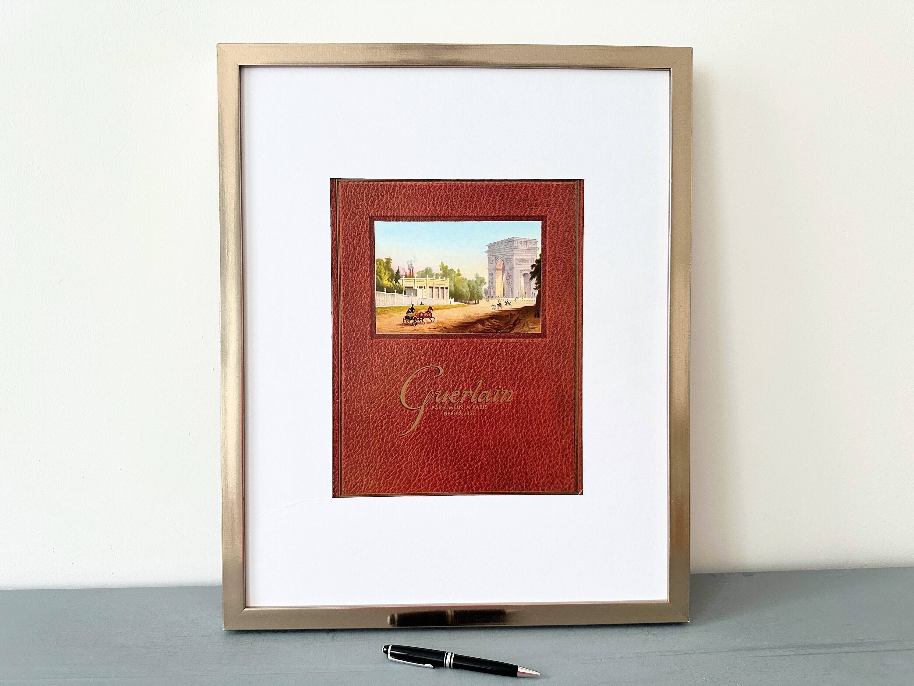 Guerlain Perfume Wall Art Paris Retro Poster French - Etsy