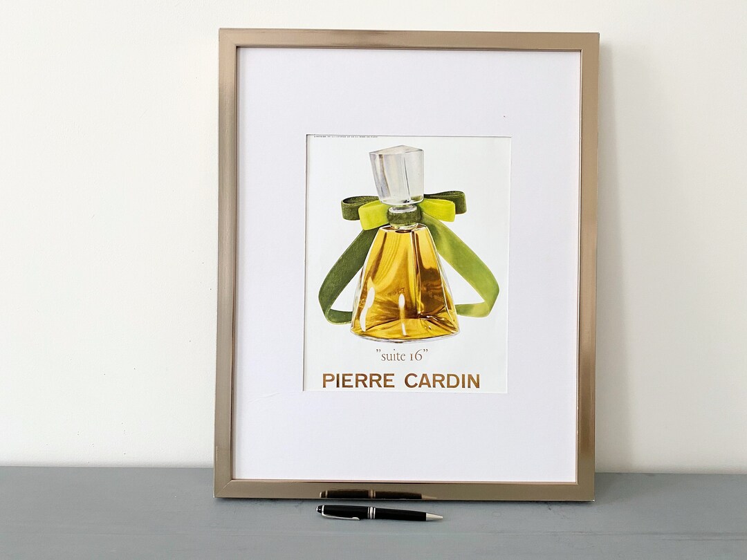 Vintage Cardin Perfume Bottle Advertisement Print From Vogue Magazine ...