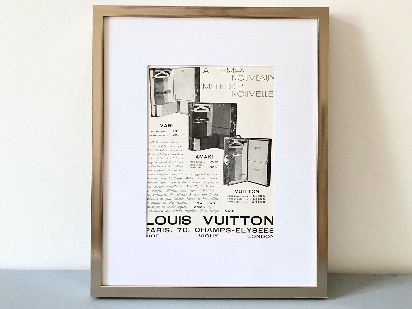 Louis Vuitton Poster Etsy | Paul Smith