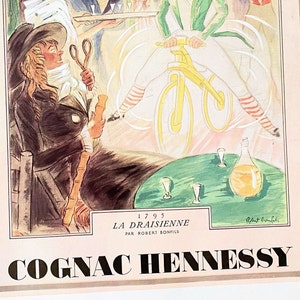 Rare Authentic Vintage Hennessy Cognac Wall Art Home Decor, French ...
