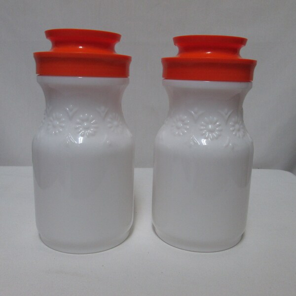 Tall Milk Glass Container - Etsy
