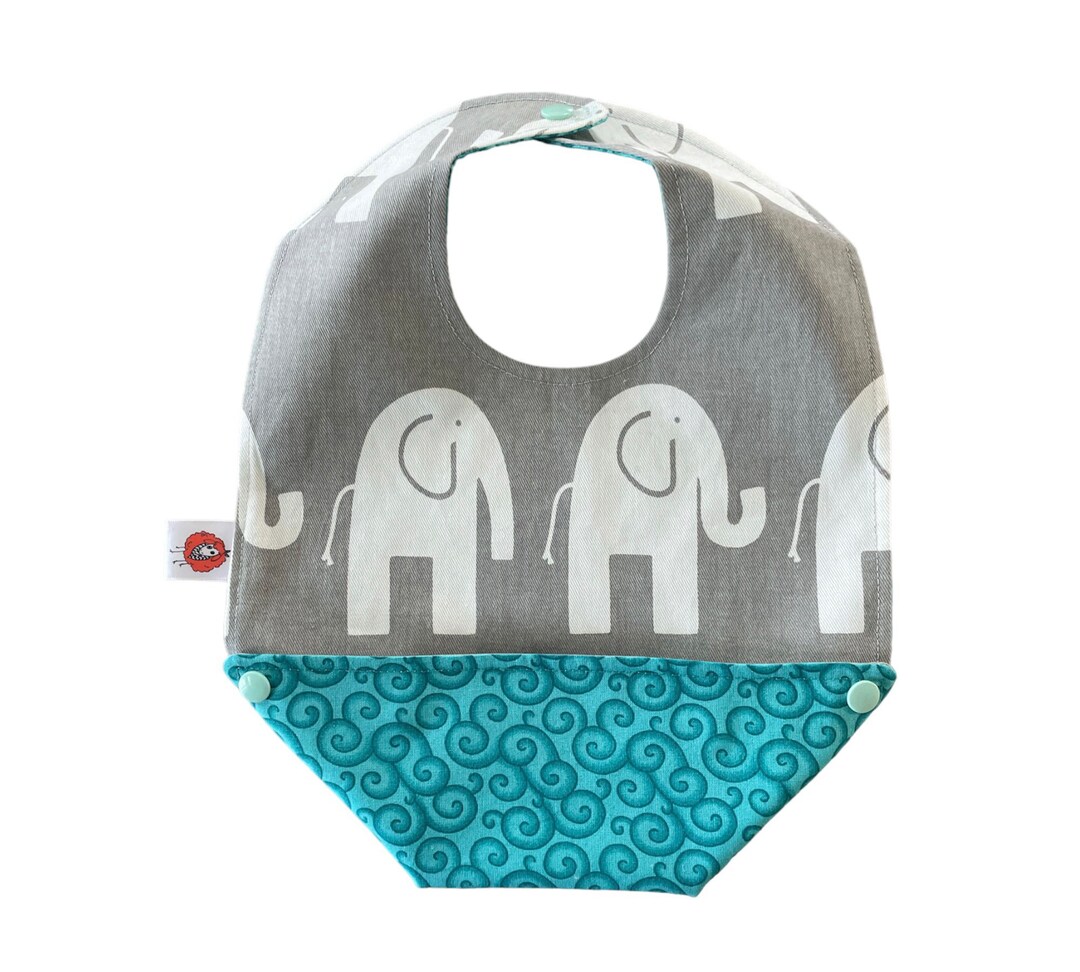 Bavette évolutive Réversible Bavoir Bavana Pour Bébé Enfant - Etsy