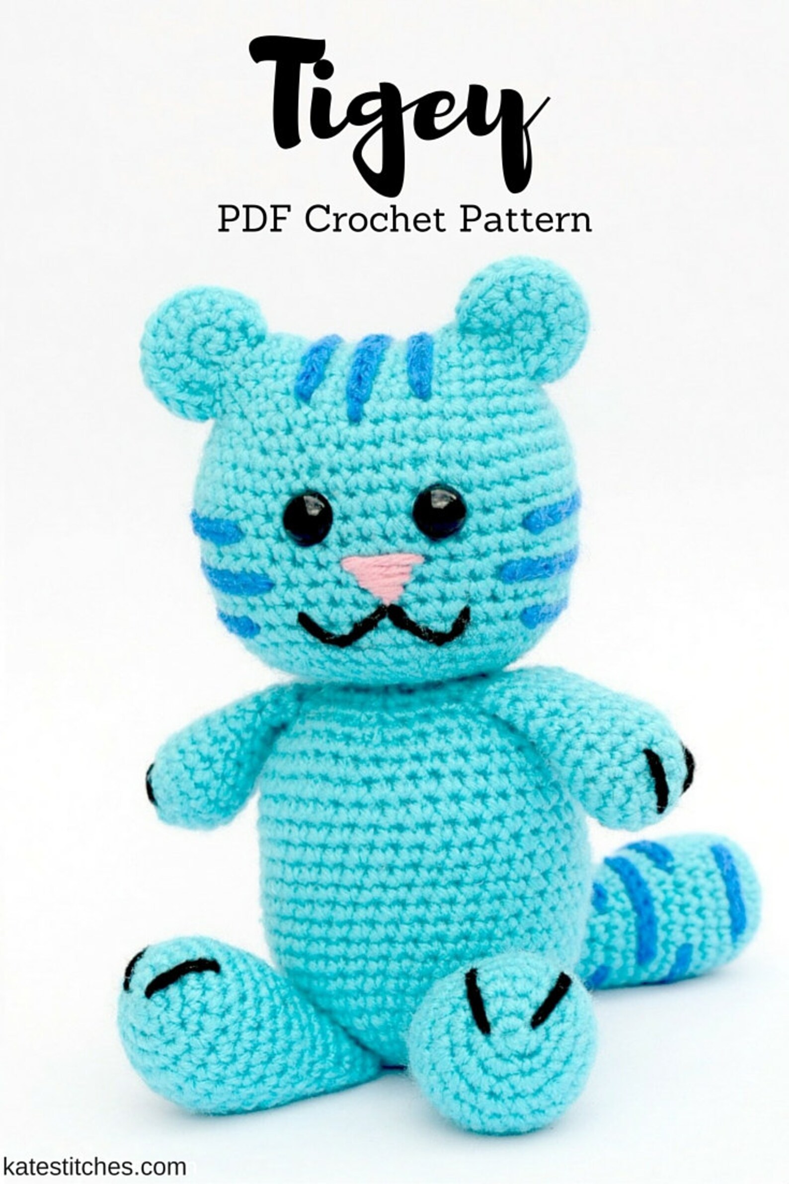 Tigey Crochet Pattern - Etsy