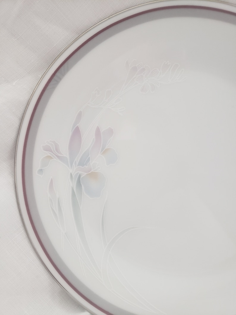 Set of 12 Floral Iris Noritake Japanese Fine China Porcelain - Etsy