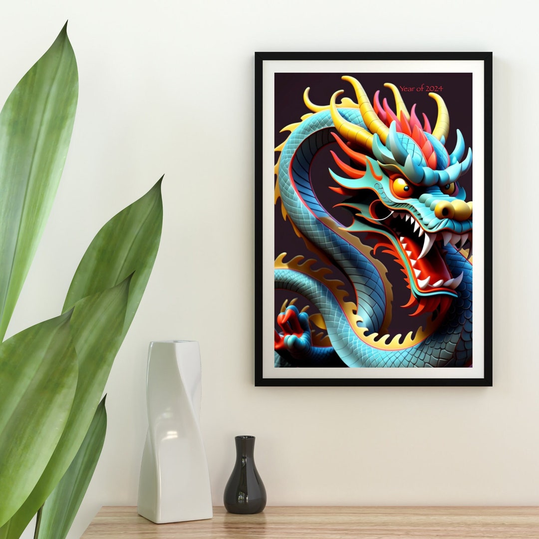 Digital Dragonfire: Ignite Your 2024 Journey With Our Exclusive Download - Etsy