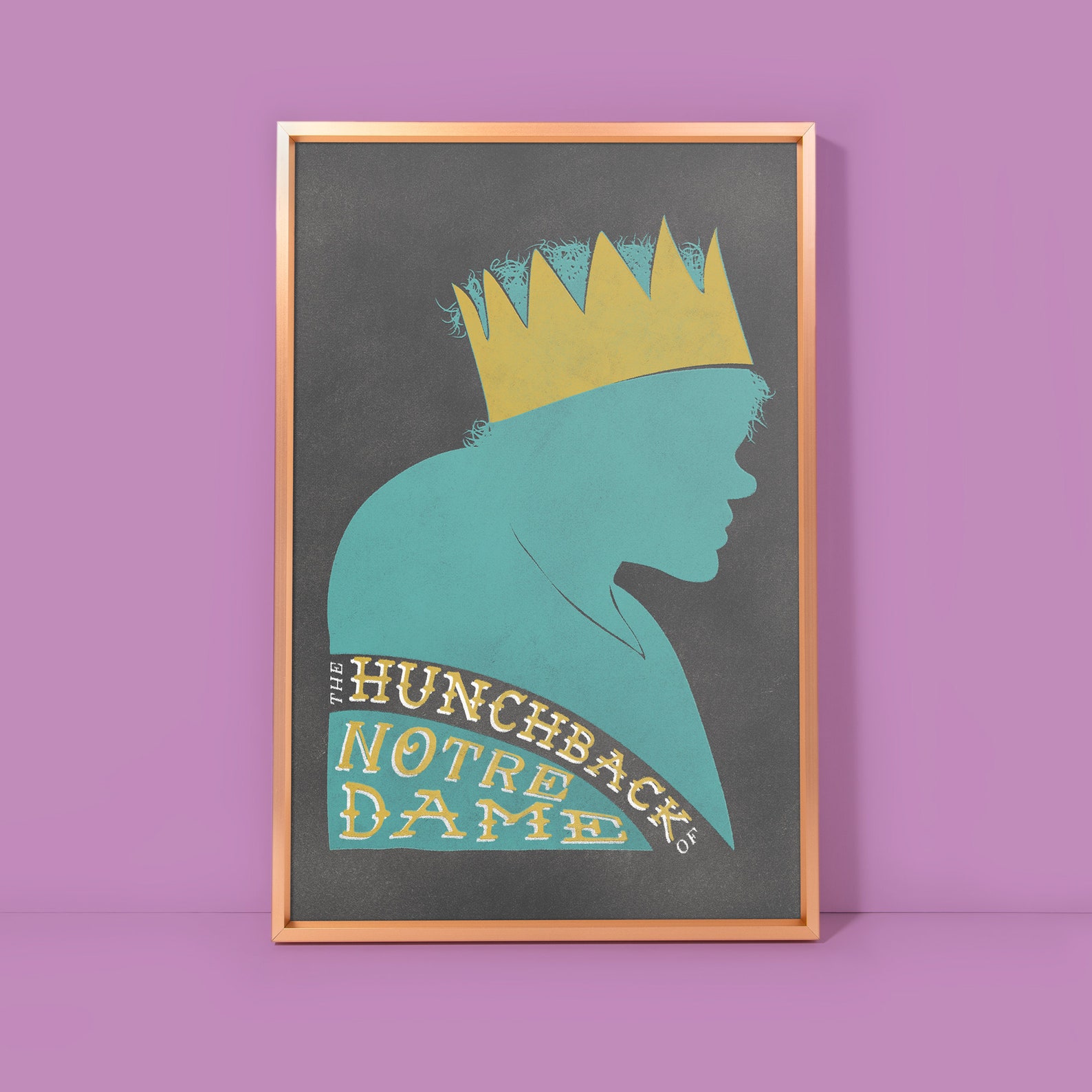 Lon Chaney's the Hunchback of Notre Dame Retro Wall Decor - Etsy