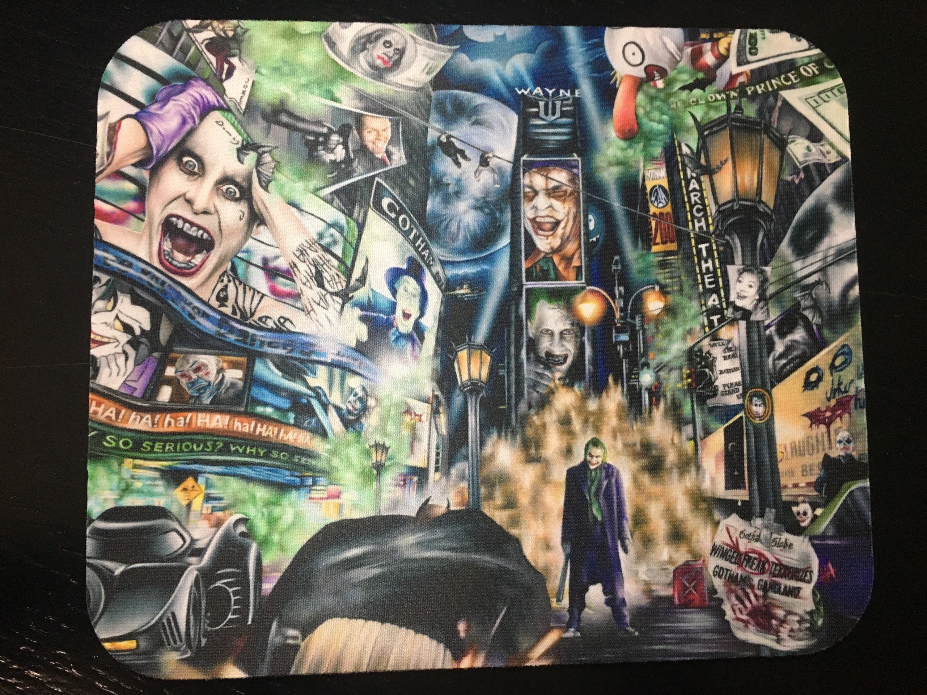 The Joker mouse Pad - Etsy