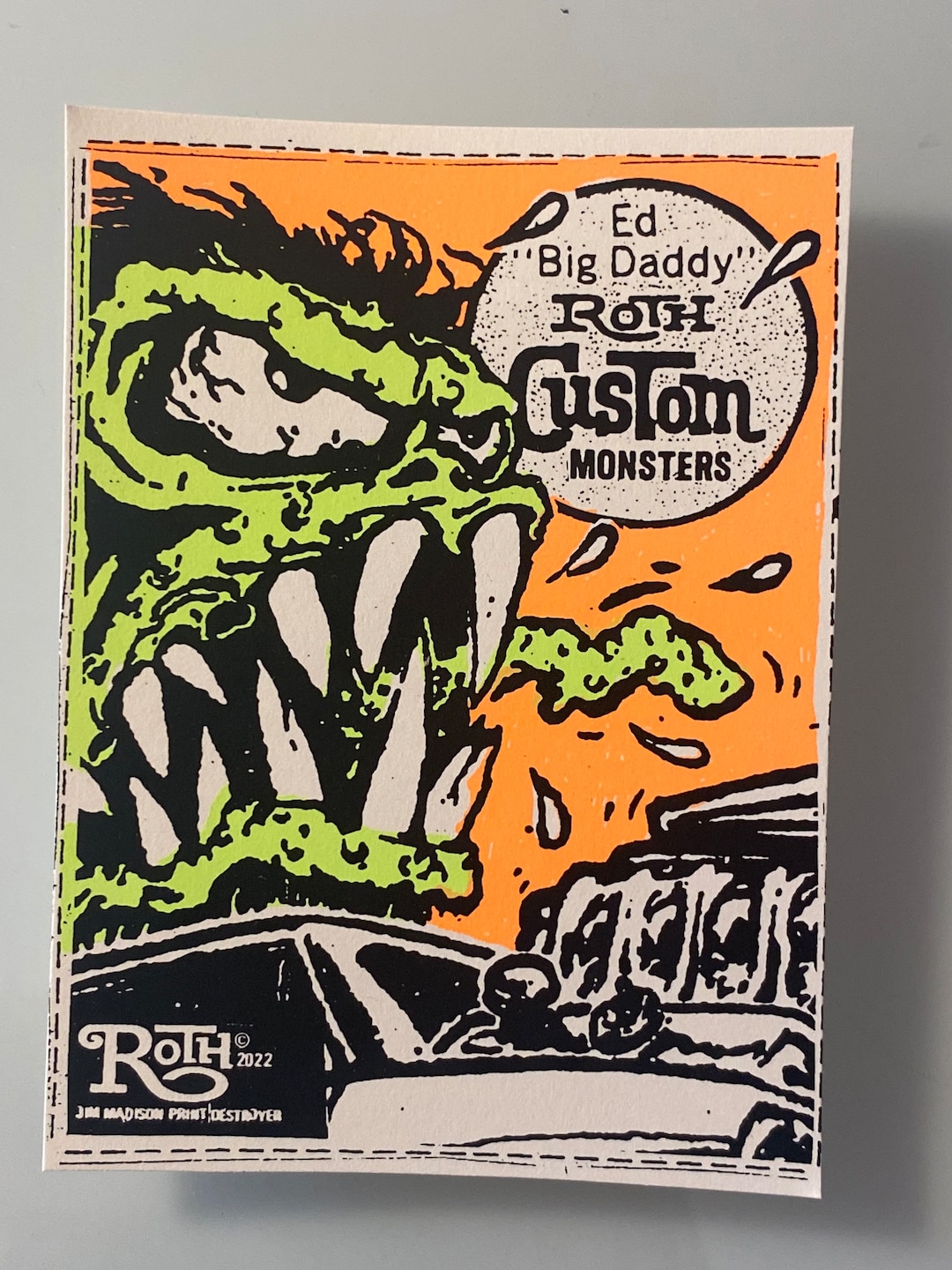 CUSTOM MONSTERS Mini Print #2 - Etsy