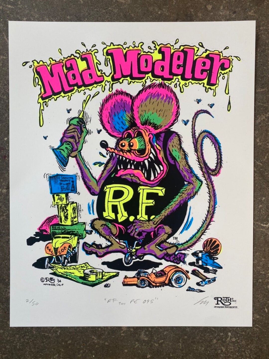 RF TM 095 Mad Modeler - Etsy