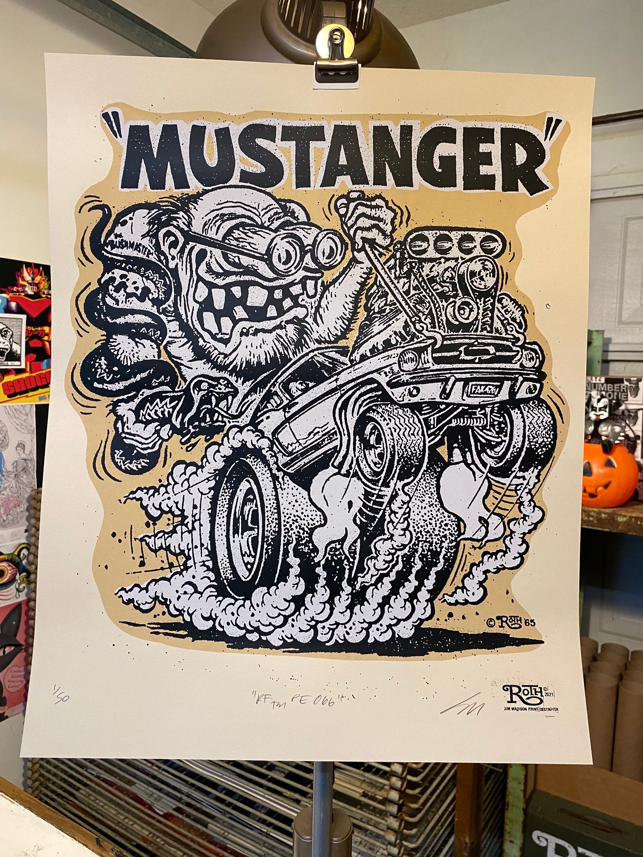 Ed Roth Mustang Art