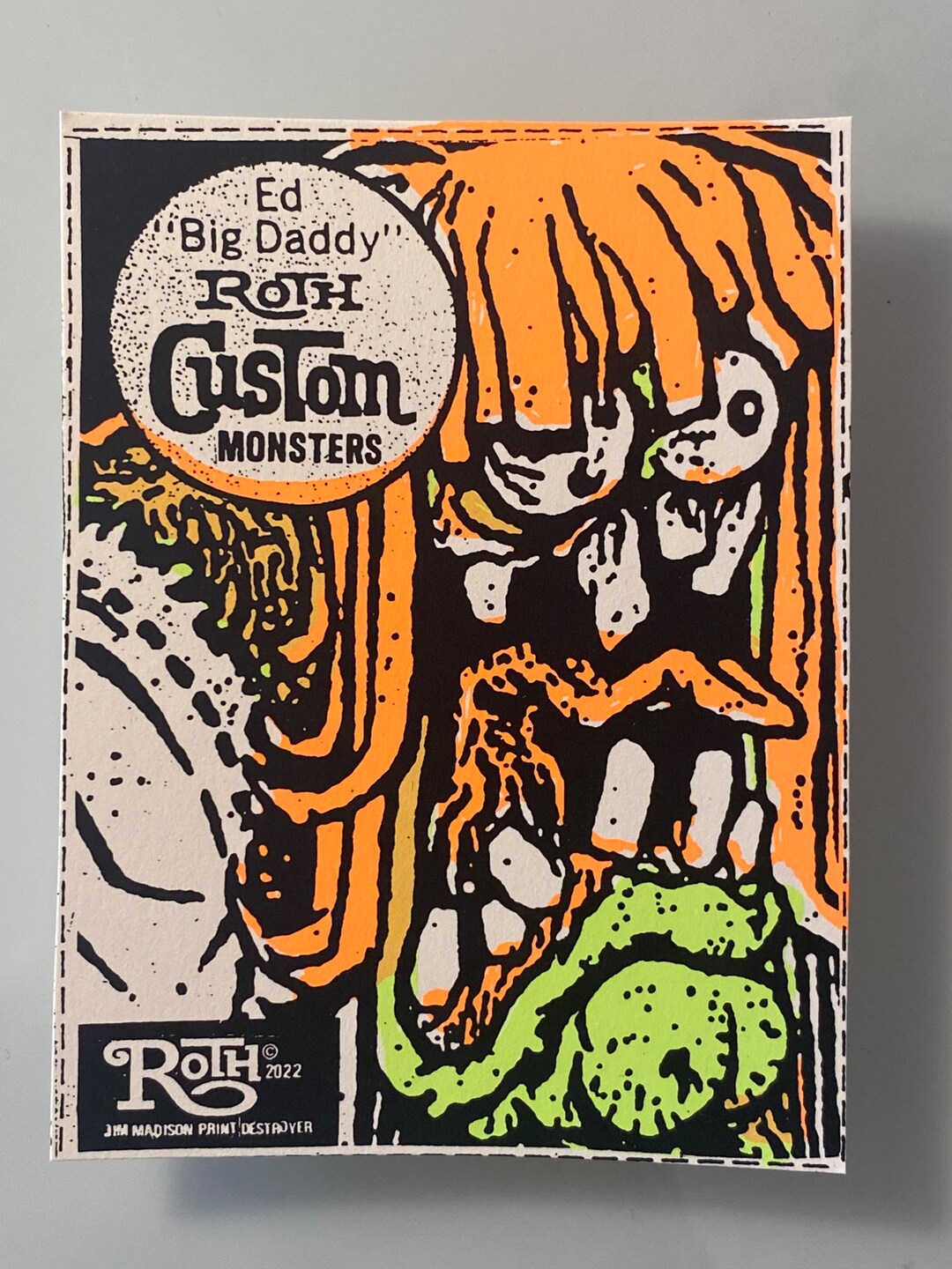 CUSTOM MONSTERS Mini Print #4 - Etsy