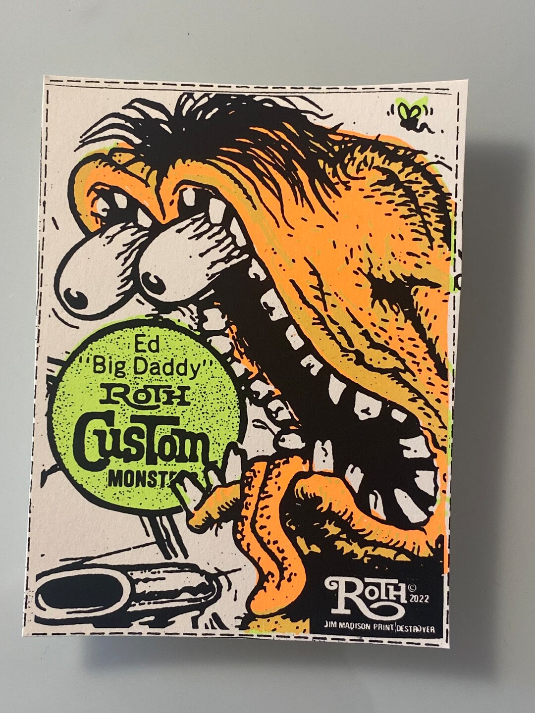 CUSTOM MONSTERS Mini Print #1 - Etsy
