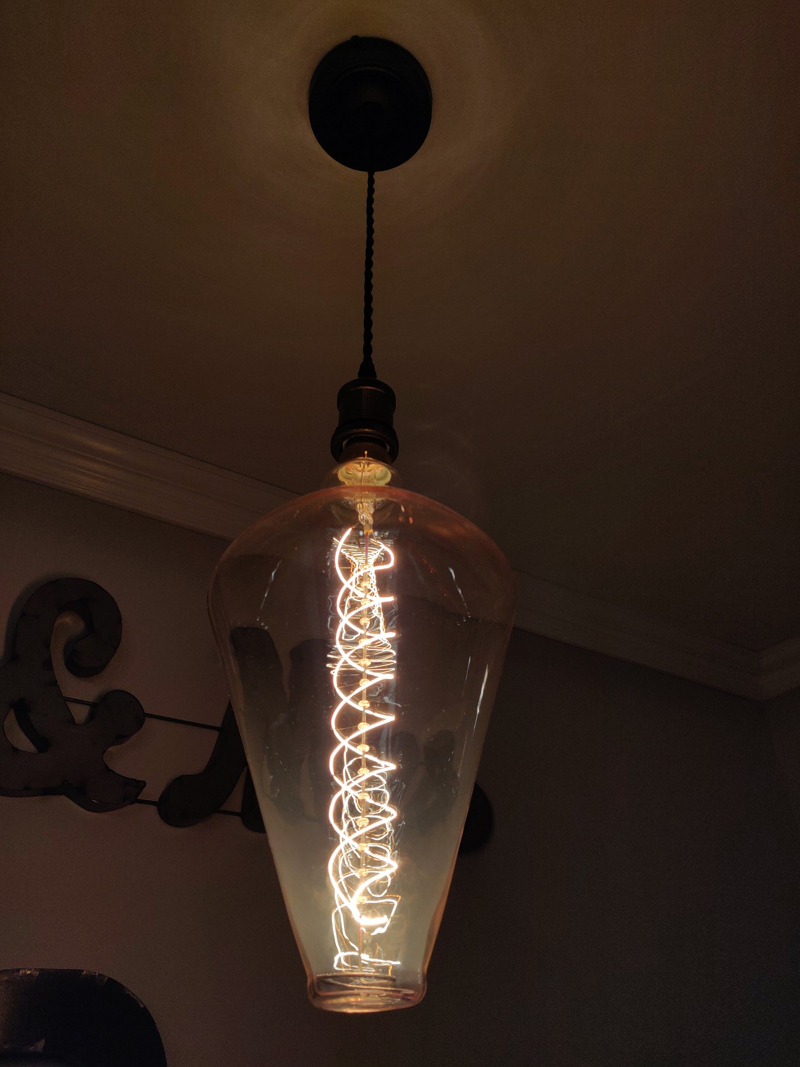 Grand Edison Pendant Light - Etsy