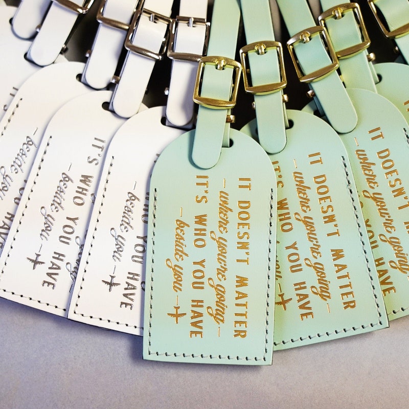 Wedding Luggage Tags - Etsy