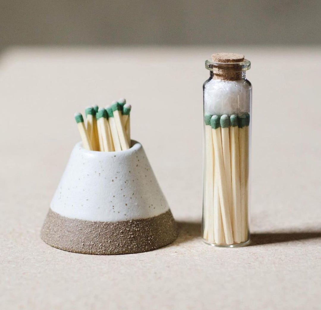 Ceramic Match Striker, Free Shipping, Husband Gift, Mindfulness Gift ...
