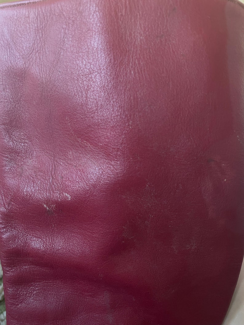 Jumpin Jack Flash Custom Red Leather Tall Boots - 1970s Glam Rock NYC ...