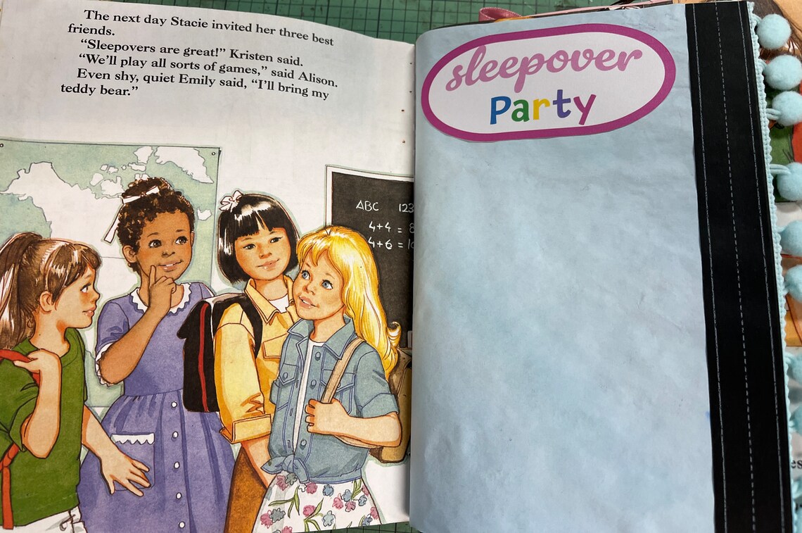 Barbie Sleepover Little Golden Book Junk Journal - Etsy