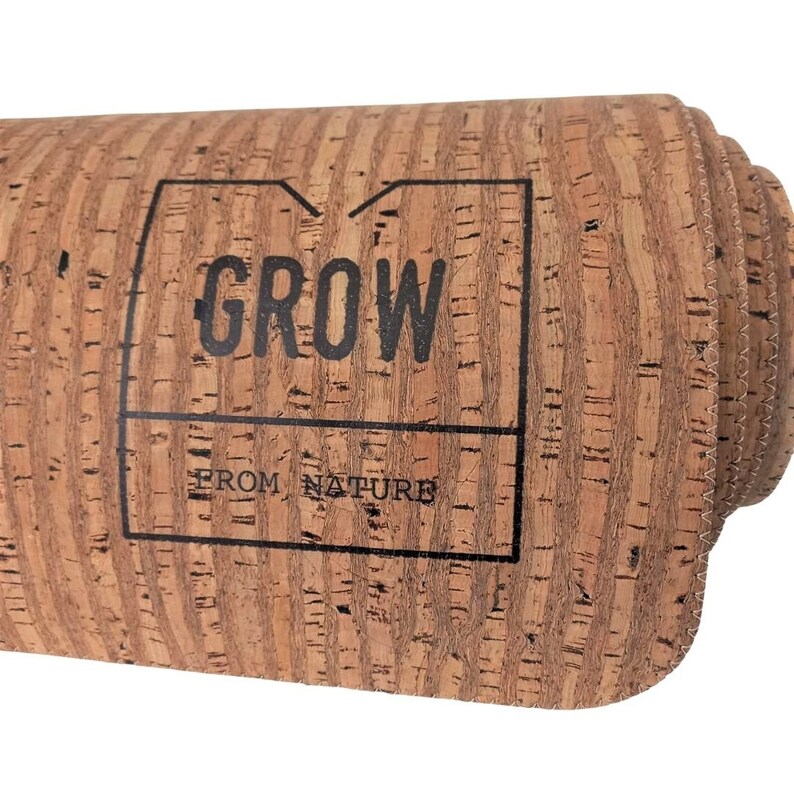 Cork Yoga Mat Made of Natural Cork, Yoga Products, Meditation, Made in ...