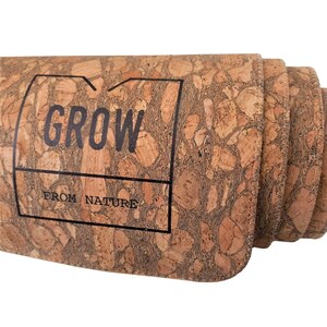 Cork Yoga Mat Made of Natural Cork, Yoga Products, Meditation, Made in ...