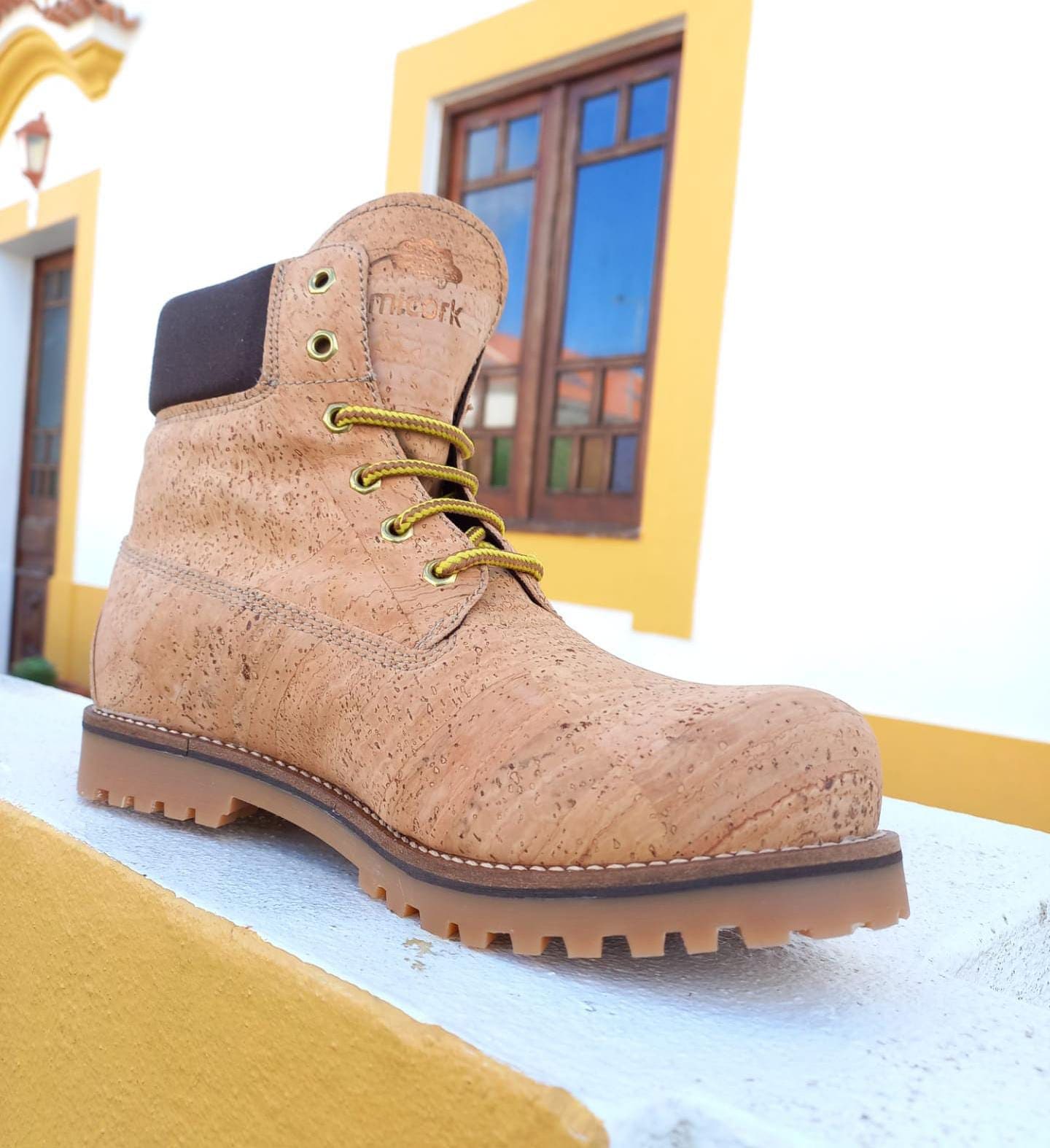 Men Cork Boots VEGAN - Etsy