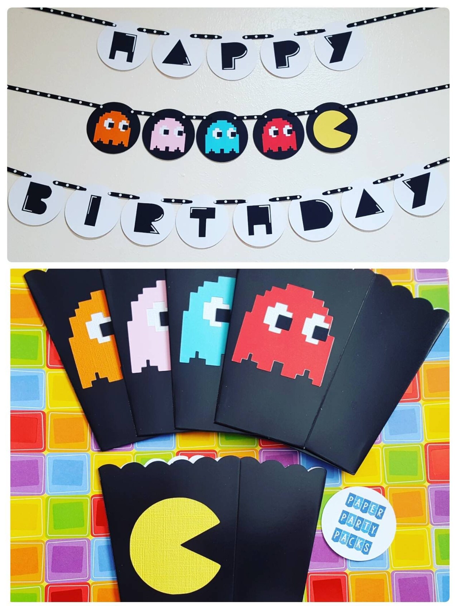 Arcade Game Birthday Banner - Etsy