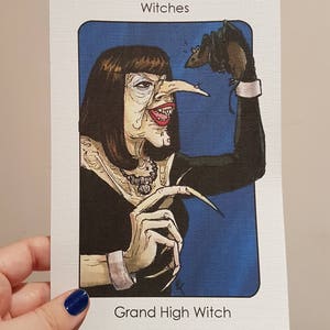 Villain Clans Grand High Witch (the Witches) - A6/A5/A4 Print on ...