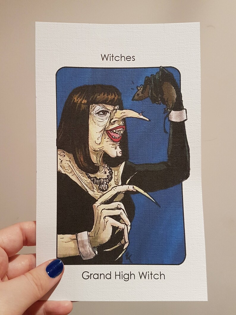 Villain Clans Grand High Witch (the Witches) - A6/A5/A4 Print on ...