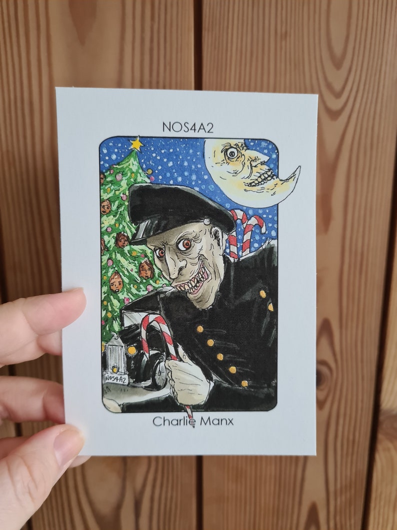 Villain Clans Charlie Manx (NOS4A2) - A6/A5/A4 Print on Heavyweight ...