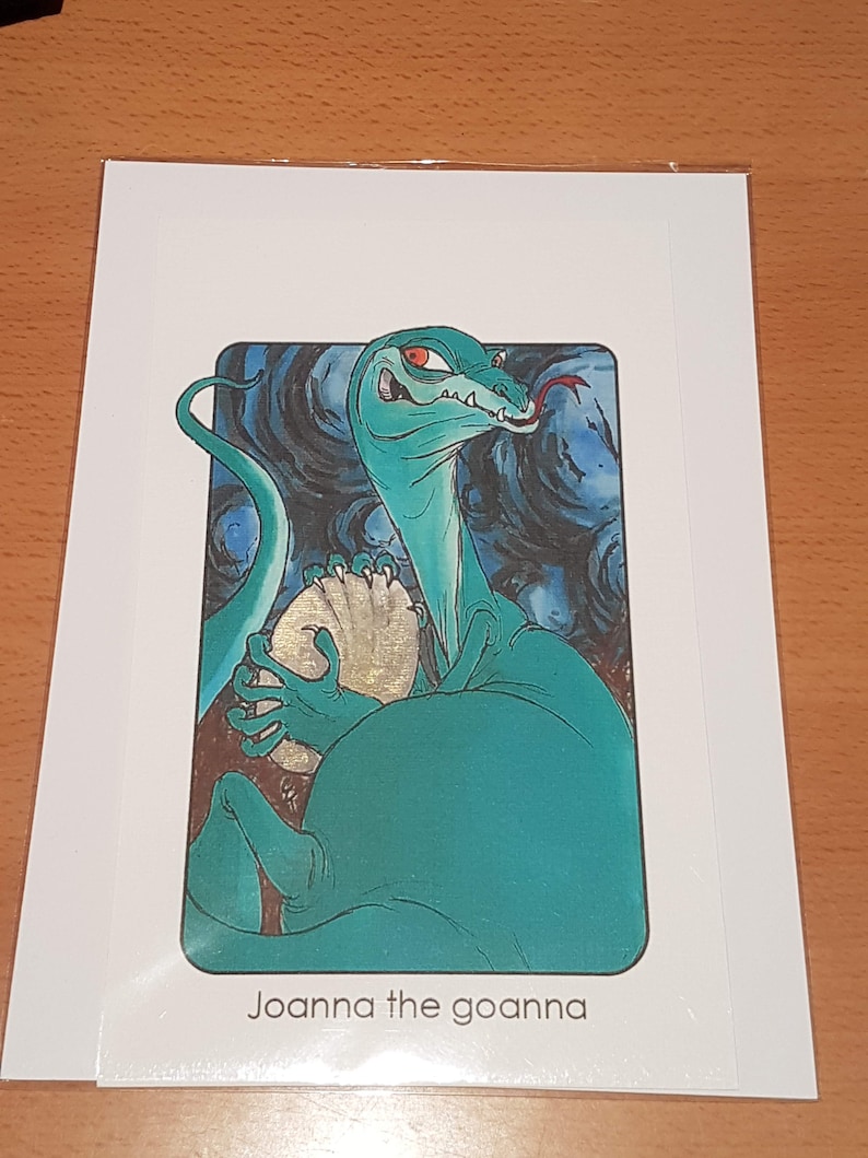 Villain Clans Joanna the Goanna The Rescuers down under | Etsy