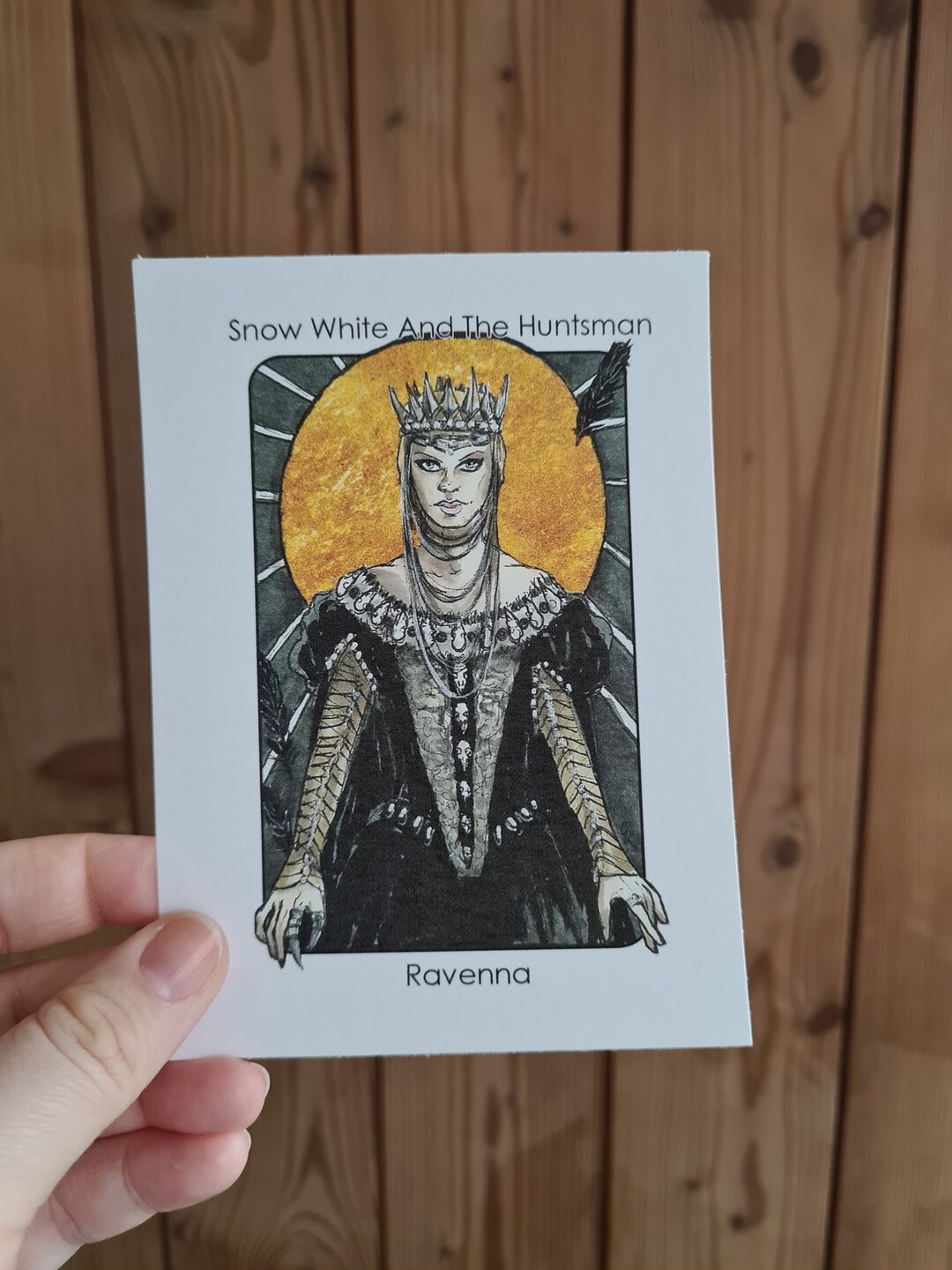 Villain Clans Ravenna (snow White and the Huntsman) - A6/A5/A4 Print on ...
