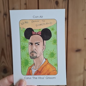 Villain Clans Cyrus 'the Virus' Grissom (con Air) - A6/A5/A4 Print on ...