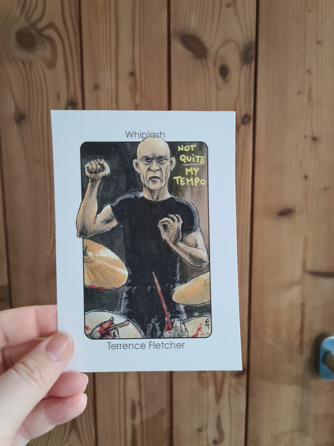 Villain Clans Terrence Fletcher (whiplash) - A6/A5/A4 Print on ...