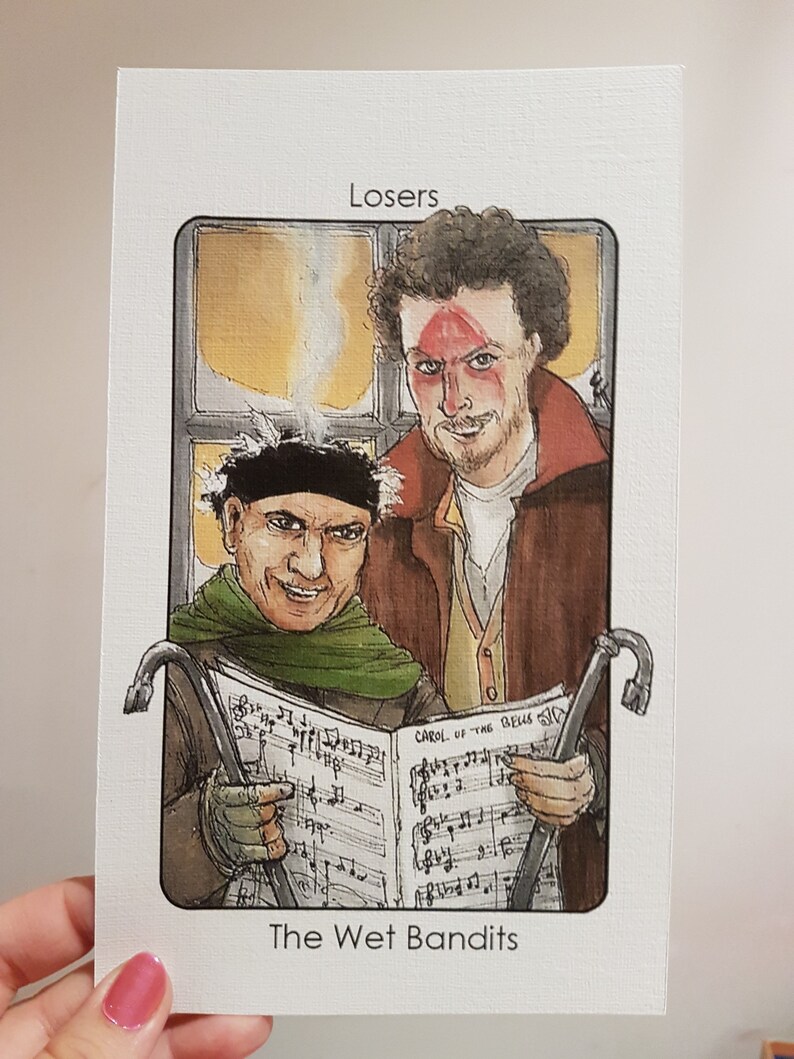 Villain Clans the Wet Bandits / Harry and Marv (home Alone) - A6/A5/A4 ...
