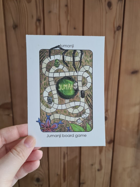 Villain Clans Jumanji Board Game jumanji A6/A5/A4 Print on | Etsy