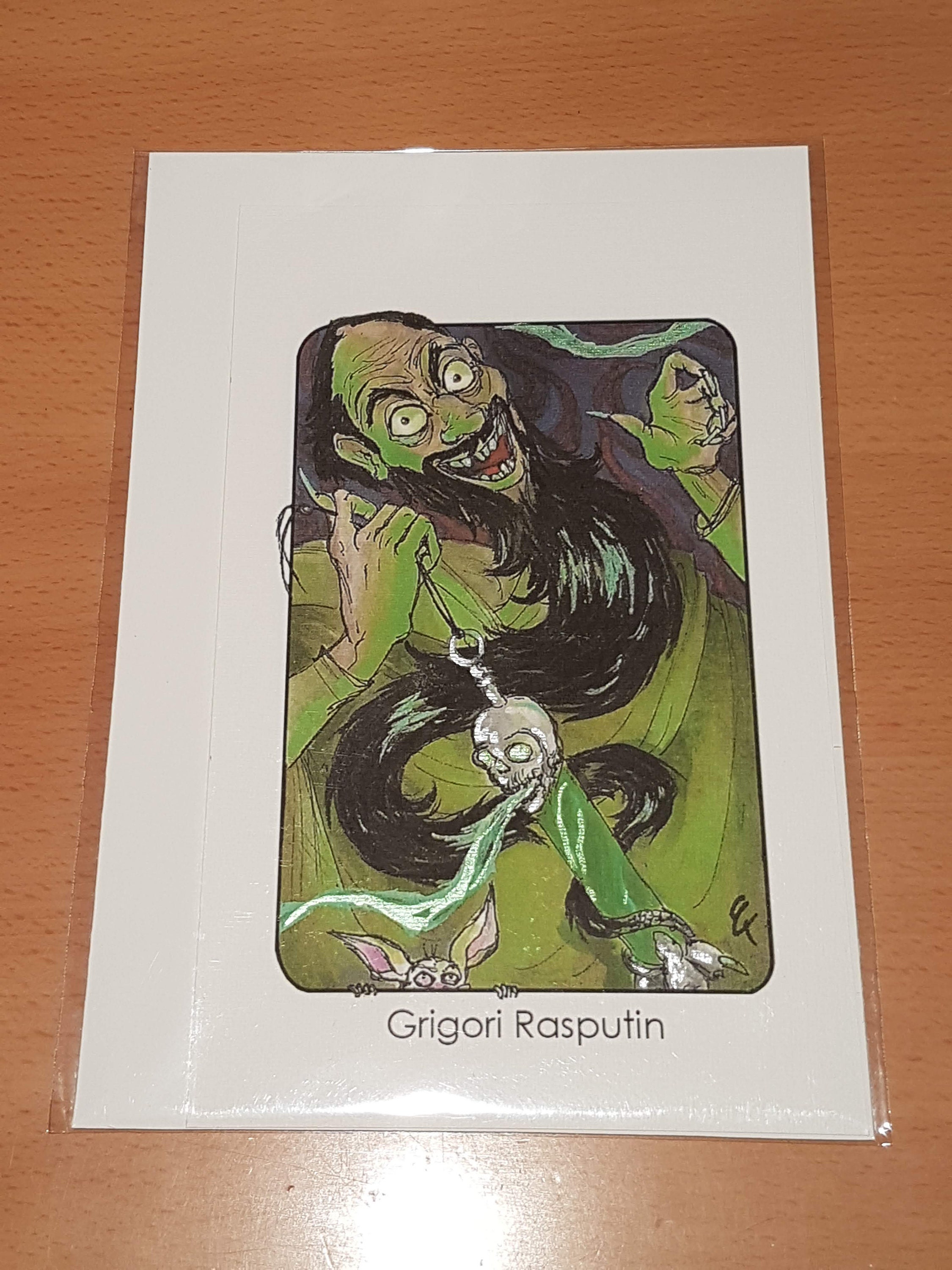 Villain Clans Grigori Rasputin Anastasia A6/A5/A4 print on | Etsy