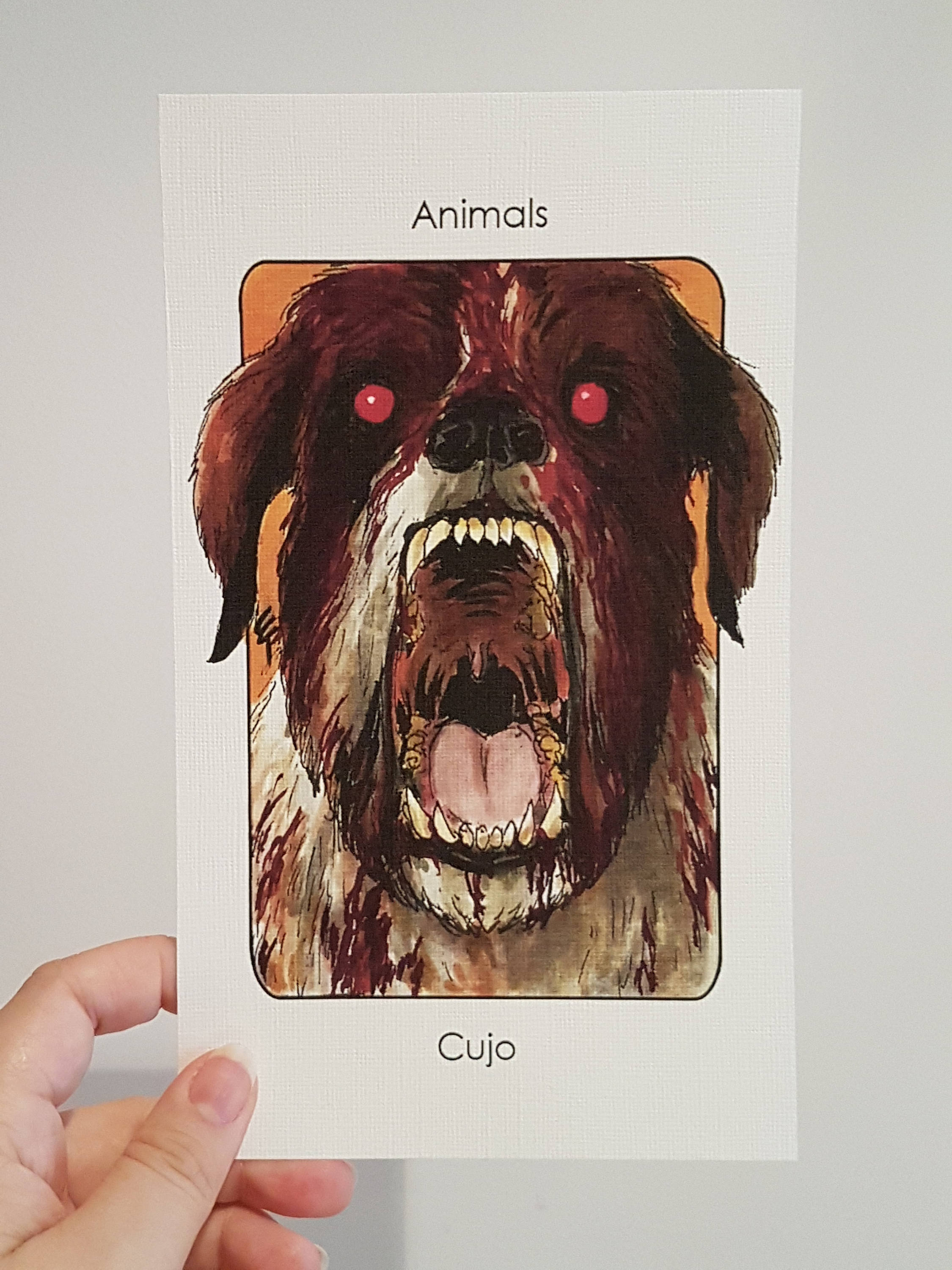 Villain Clans Cujo Cujo A6/A5/A4 print on heavyweight | Etsy