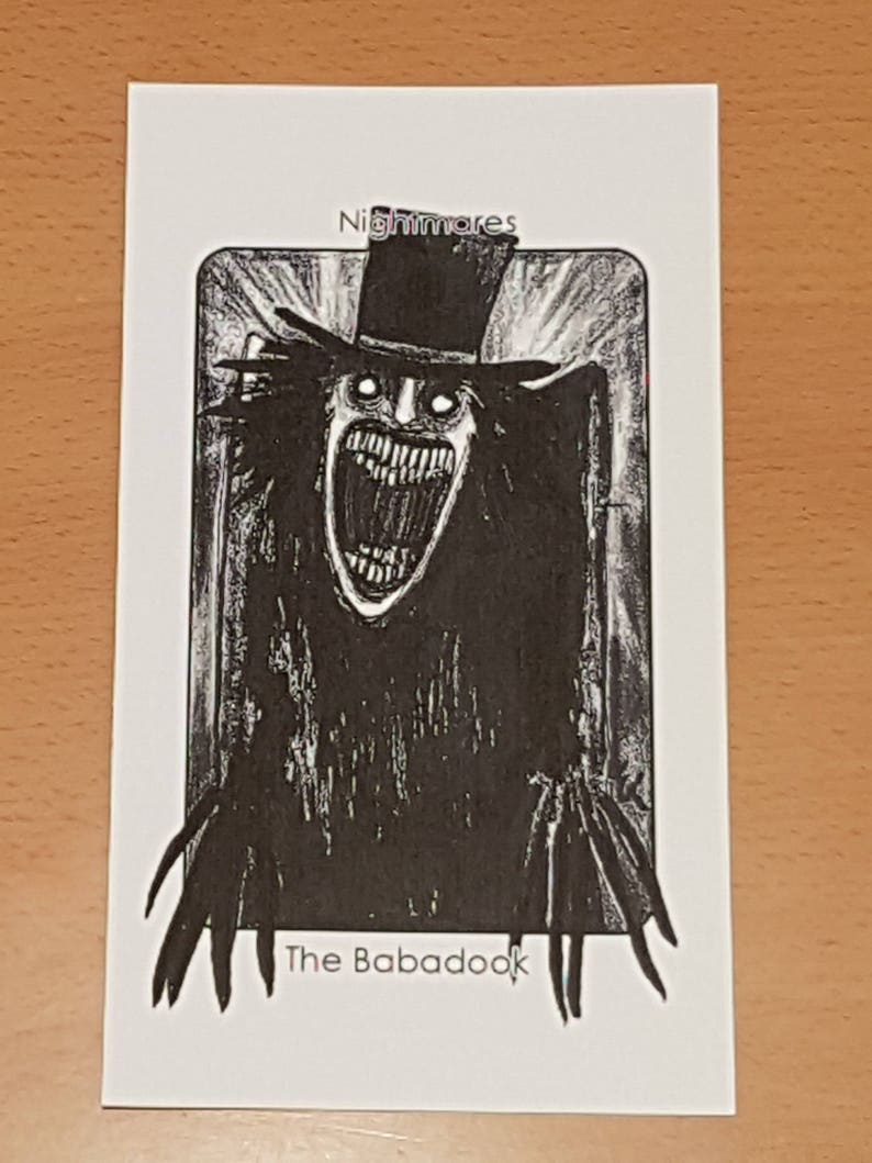 Villain Clans the Babadook The Babadook A6/A5/A4 print on | Etsy