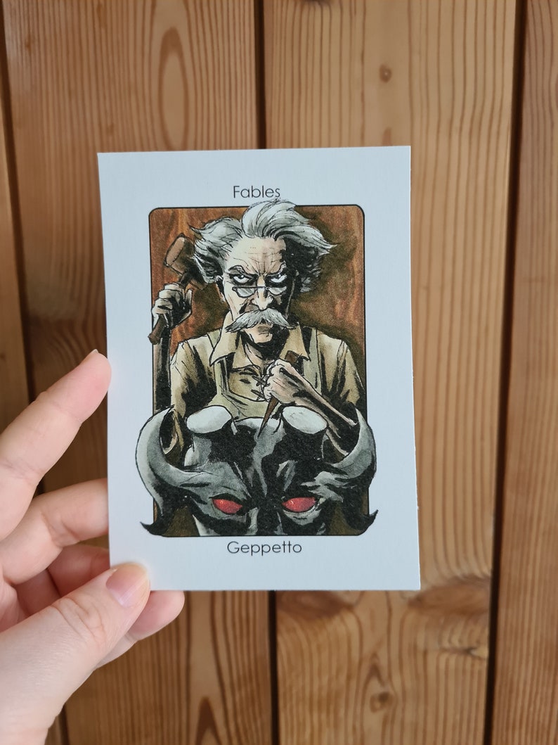 Villain Clans Gepetto (DC Fables Comics) - A6/A5/A4 Print on ...