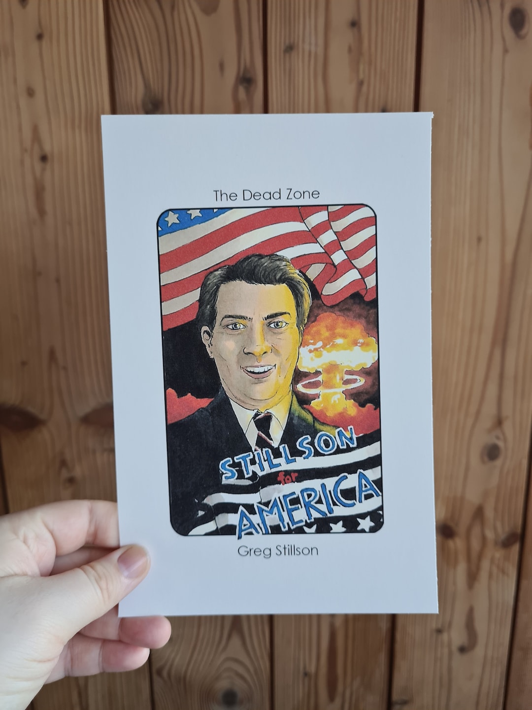 Villain Clans Greg Stillson (the Dead Zone) - Printed on Heavyweight ...