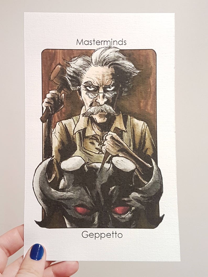 Villain Clans Gepetto (DC Fables Comics) - A6/A5/A4 Print on ...