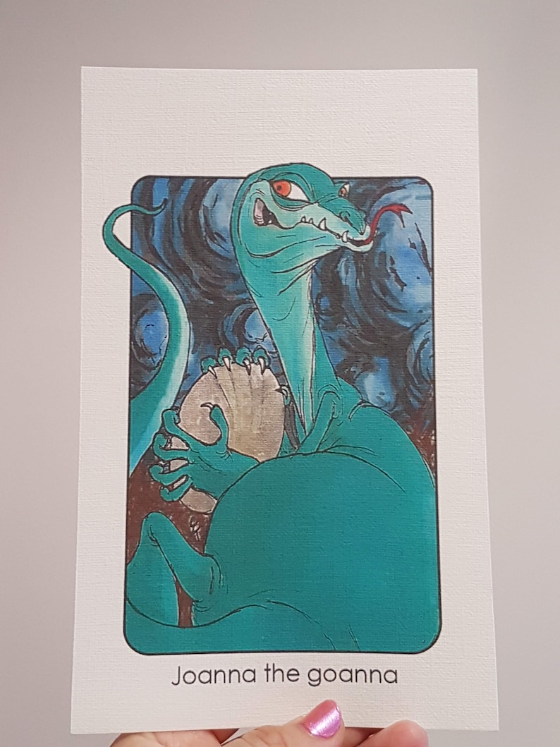 Villain Clans Joanna the Goanna The Rescuers down under | Etsy