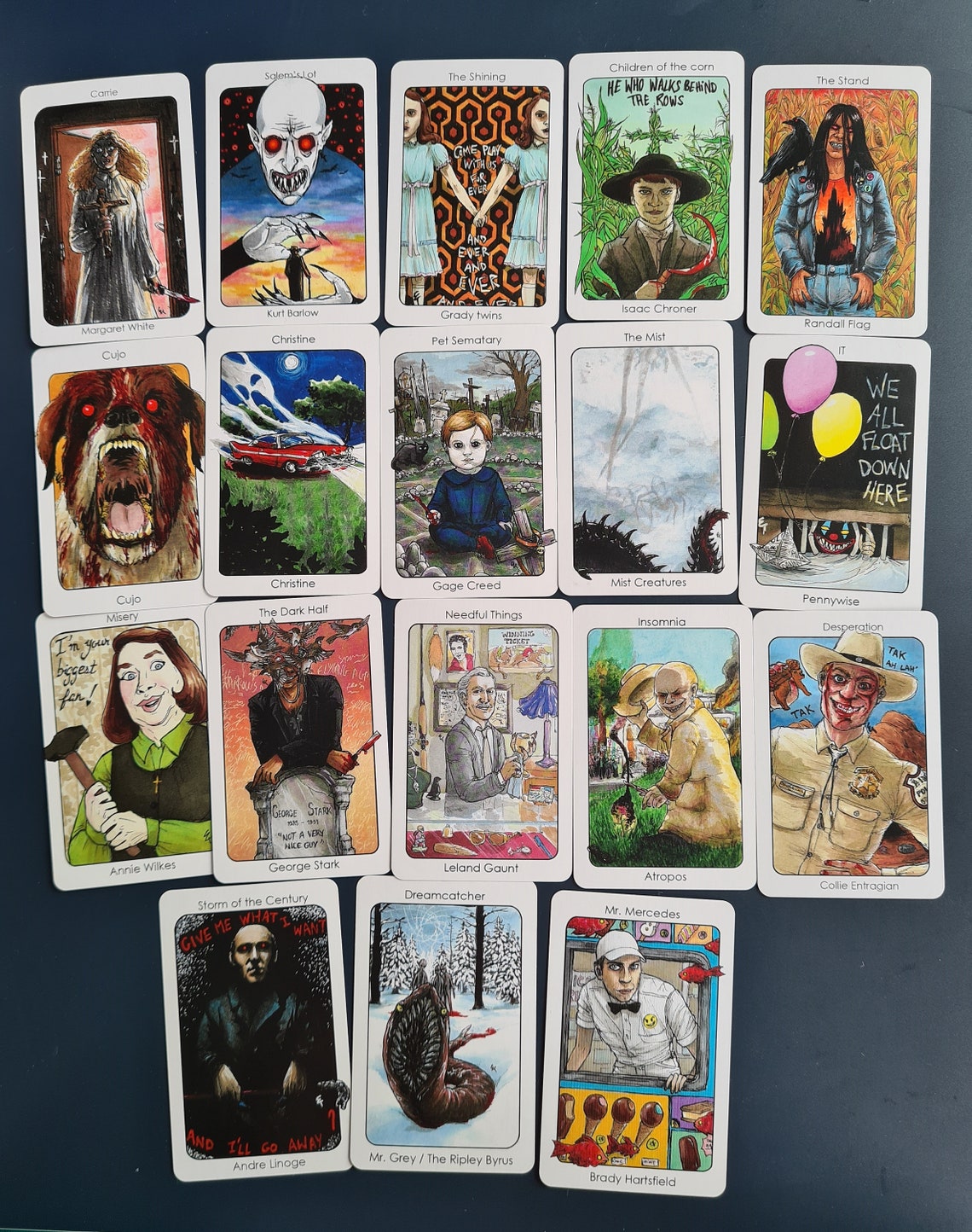 Villain Clans Stephen King Collector Pack - Etsy