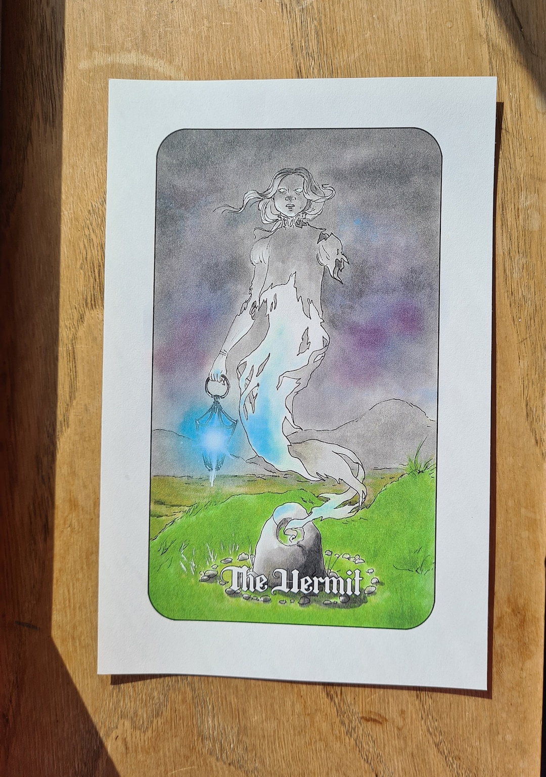 Horror Tarot Major Arcana Print - IX the Hermit - Etsy
