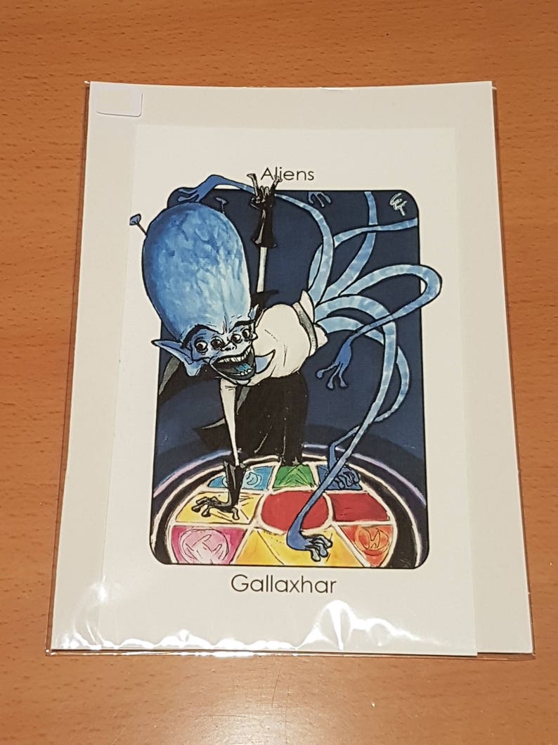 Villain Clans Gallaxhar Monsters vs. Aliens A6/A5/A4 print | Etsy