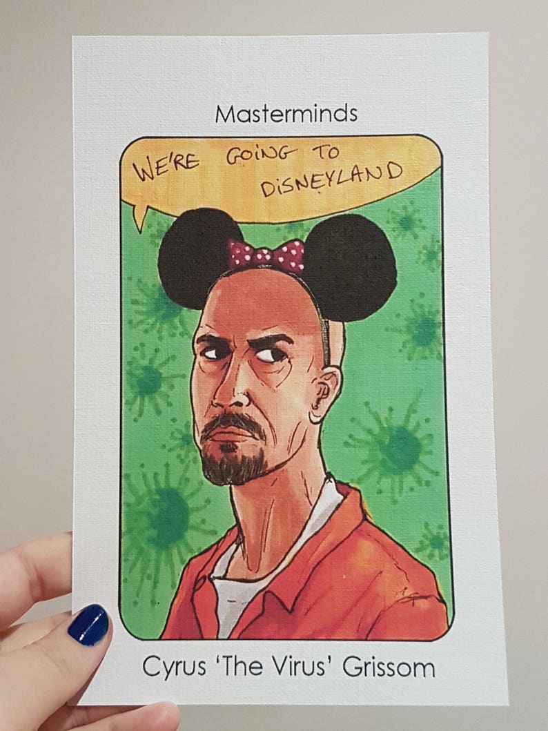 Villain Clans Cyrus 'the Virus' Grissom (con Air) - A6/A5/A4 Print on ...