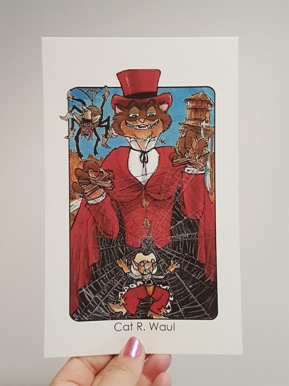 Villain Clans Cat R. Waul An American tale: Fievel goes West | Etsy